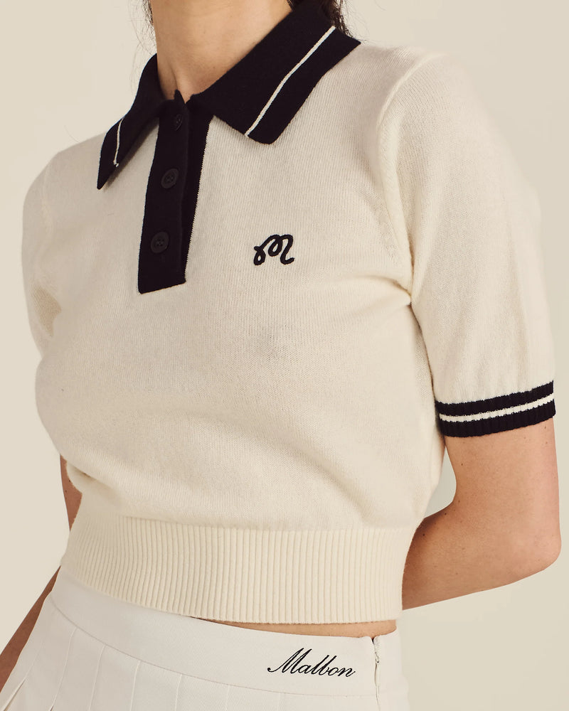 Malbon Mikayla Knit Polo | Golf Paradise