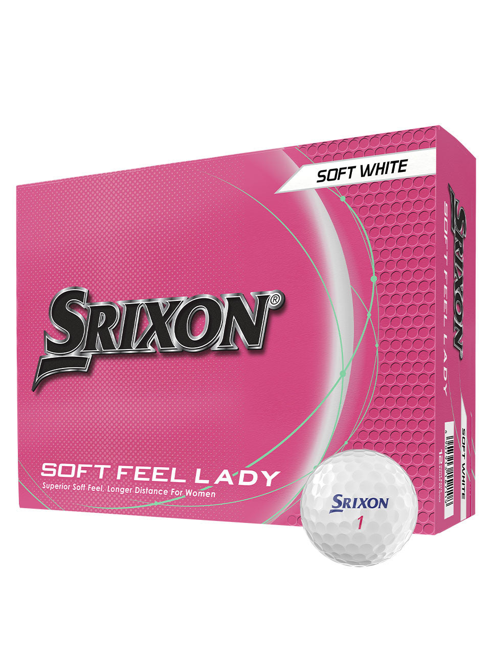 Srixon Soft Feel Lady Golf Balls (1 Dozen) (2025) l Golf Paradise