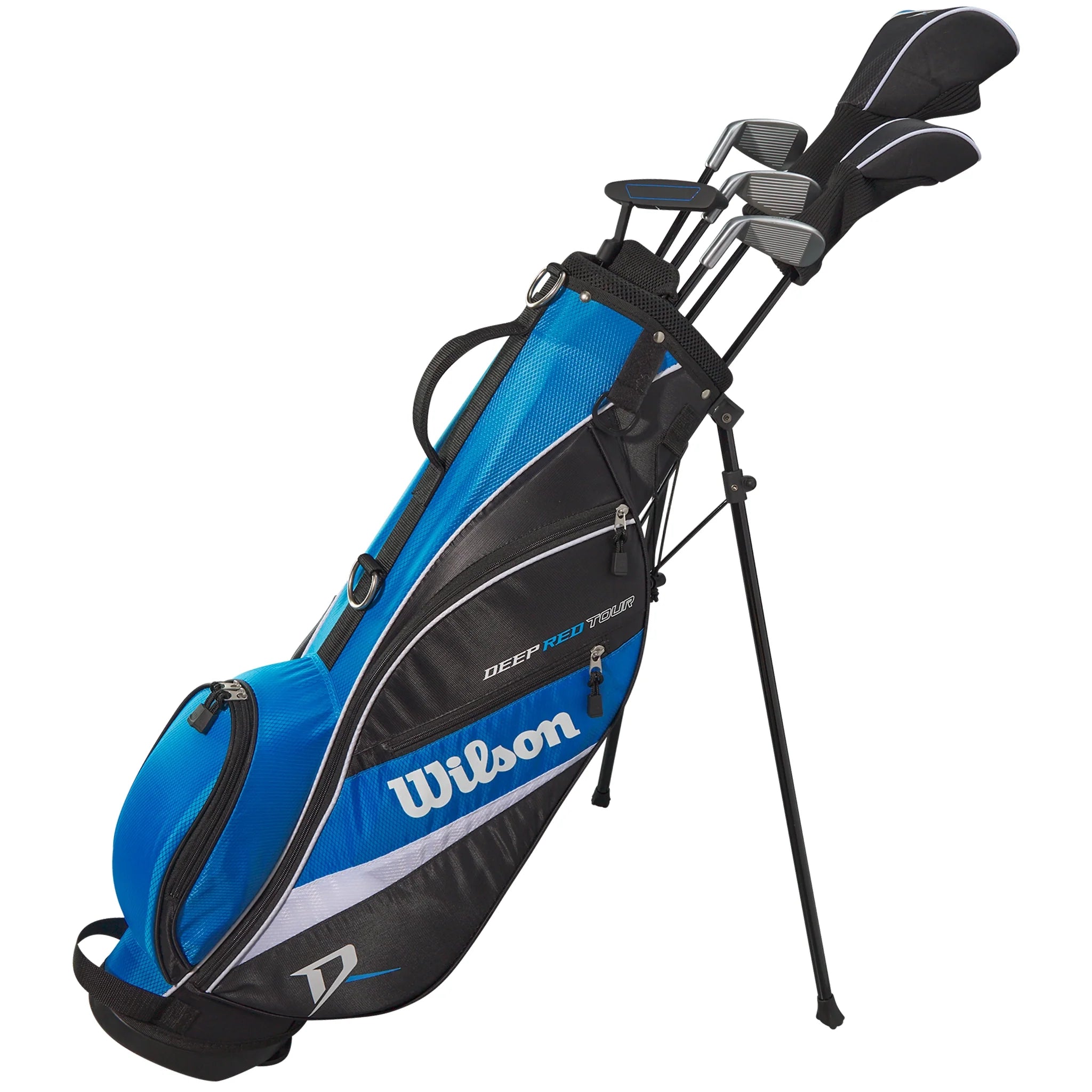 Wilson Deep Red Junior Golf Package Blue (8-11 years) l Golf Paradise